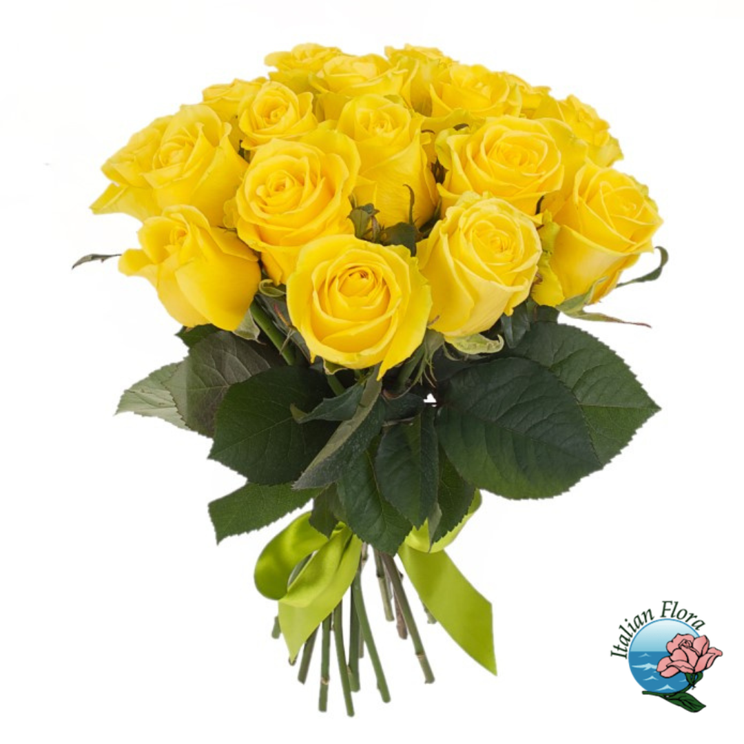 Ramo de rosas amarillas - Flora italiana