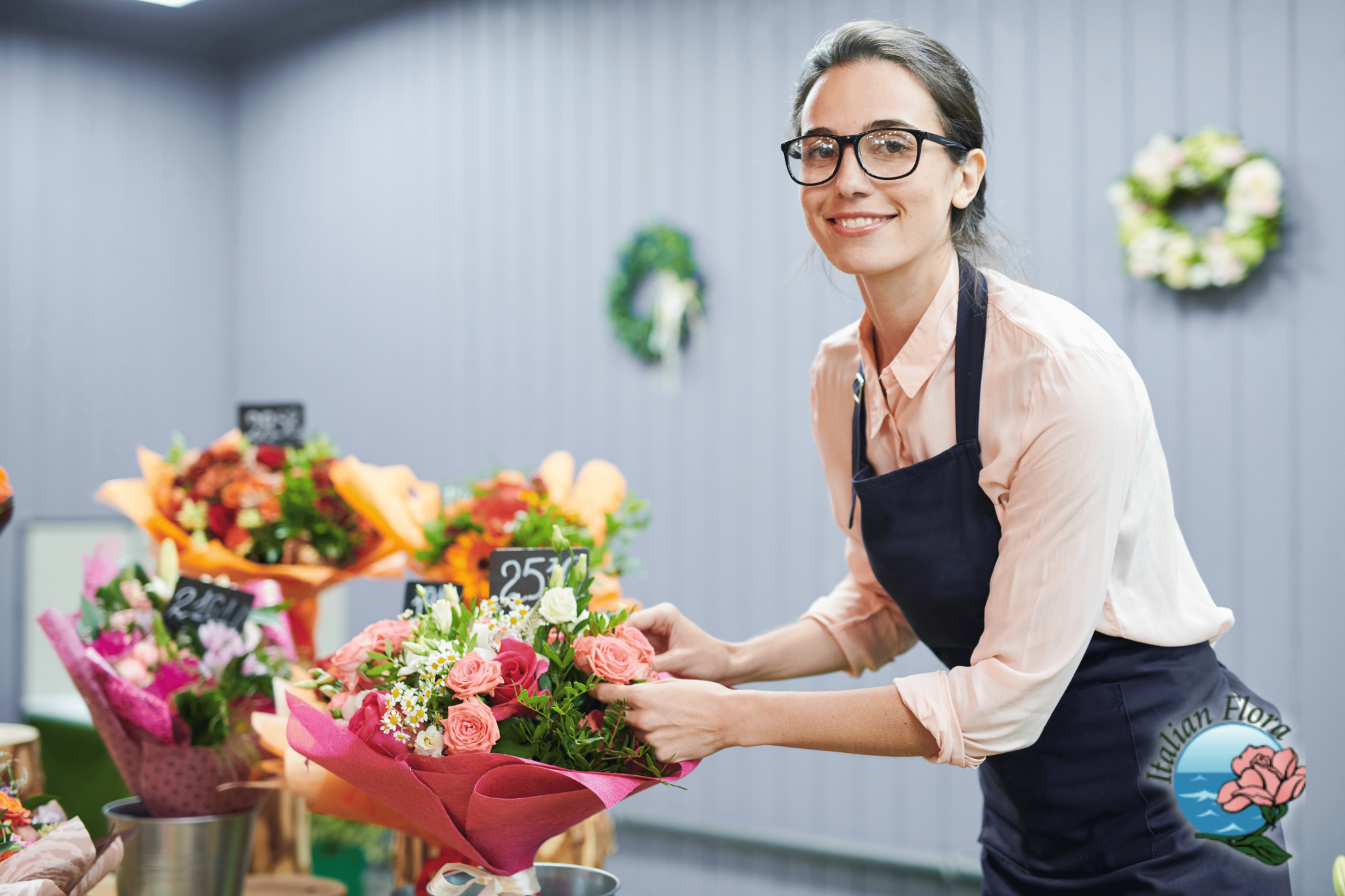 Invia fiori a Roma, Italia - Consegna fiori con fioristi di Roma